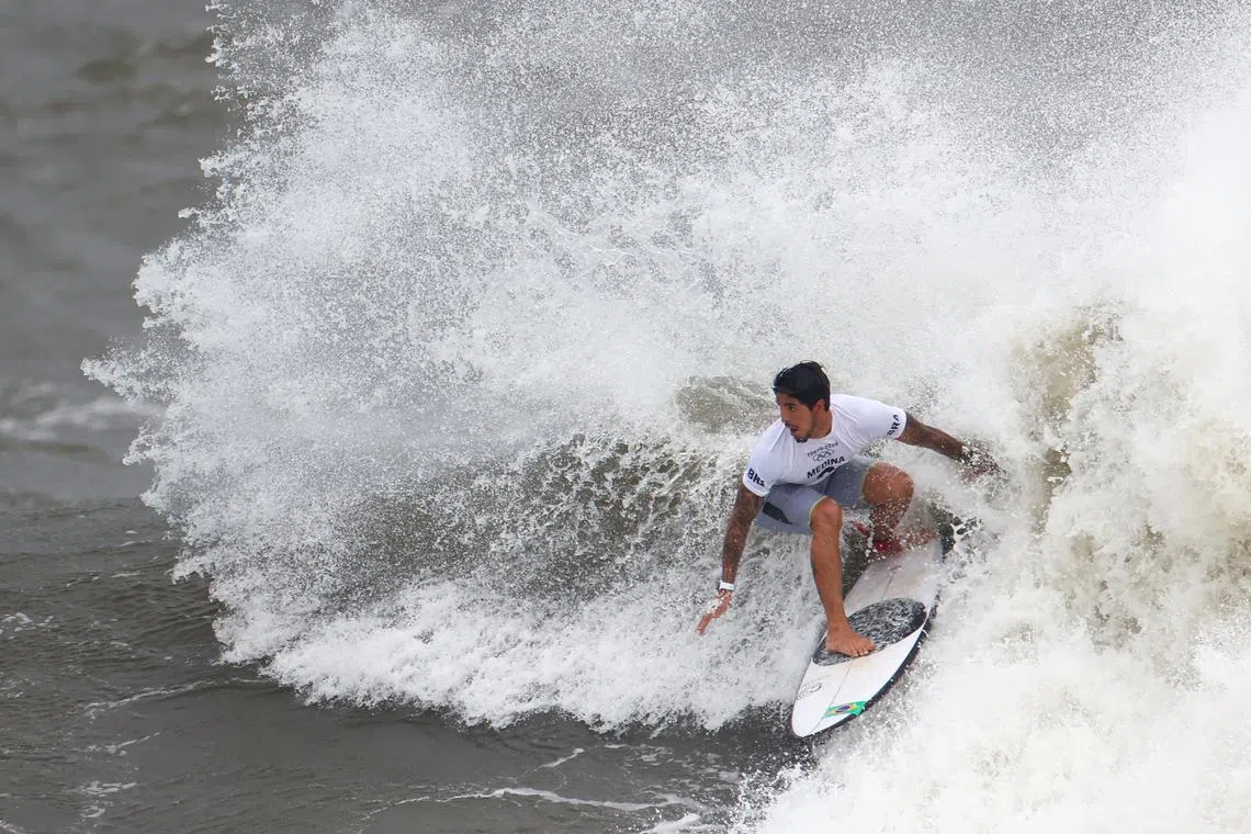 Brazil's Medina wins world surfing games, claims Olympics spot | The ...