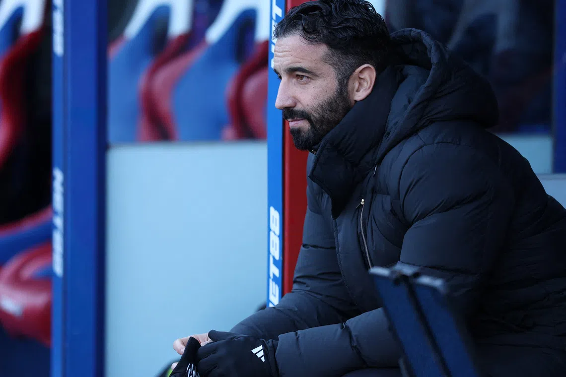 Man Utd boss Amorim accepts criticism from former players | The Straits ...