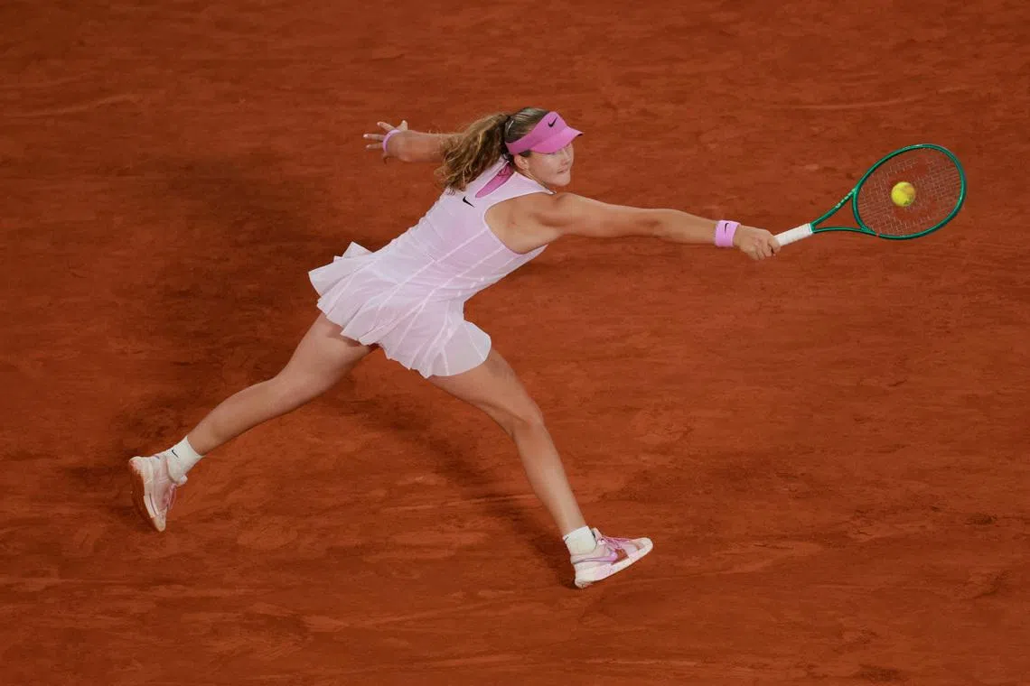 Destiny's child Andreeva rides belief into Roland Garros semi-finals ...