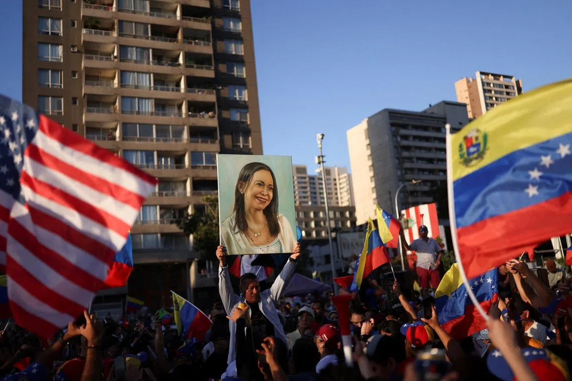 Maduro opponent Machado vows to return to Venezuela, wants election ...