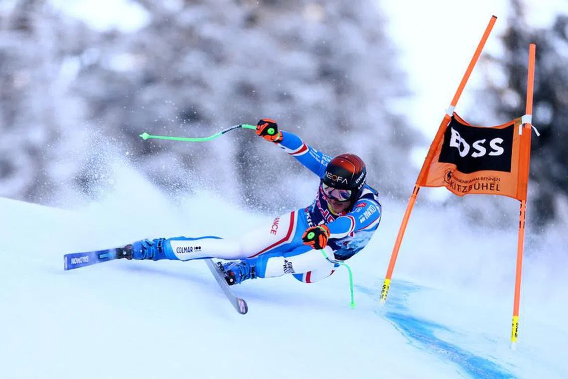 Alpine skiing: Frenchman Allegre claims World Cup win after eight years ...