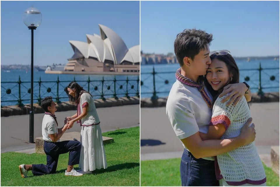 Actor Edwin Goh’s mind went blank when he proposed to actress Rachel ...