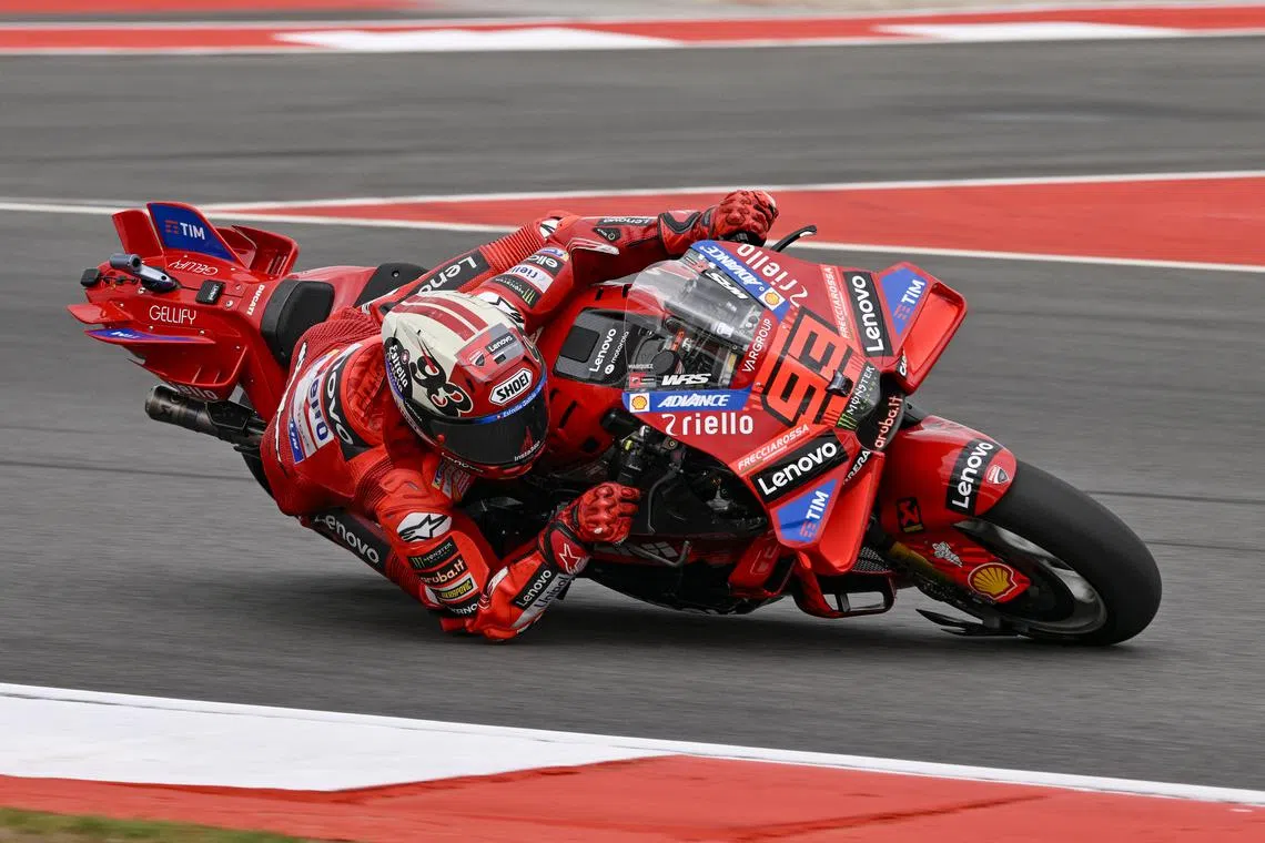 Ducati's Marc Marquez wins Americas GP sprint to stay undefeated | The ...
