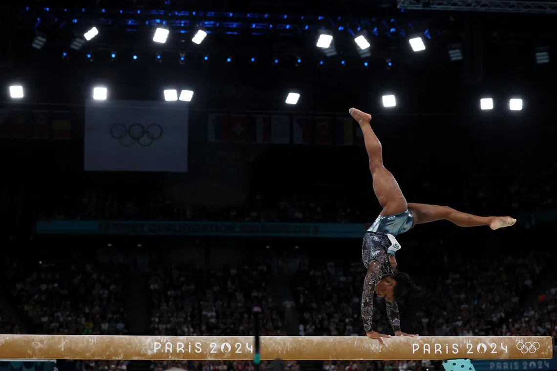 Gymnastics-Biles makes long-awaited Olympic return in Paris | The ...