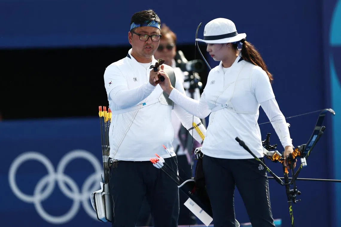 Archery-South Korea beats Germany for gold in mixed team event | The ...