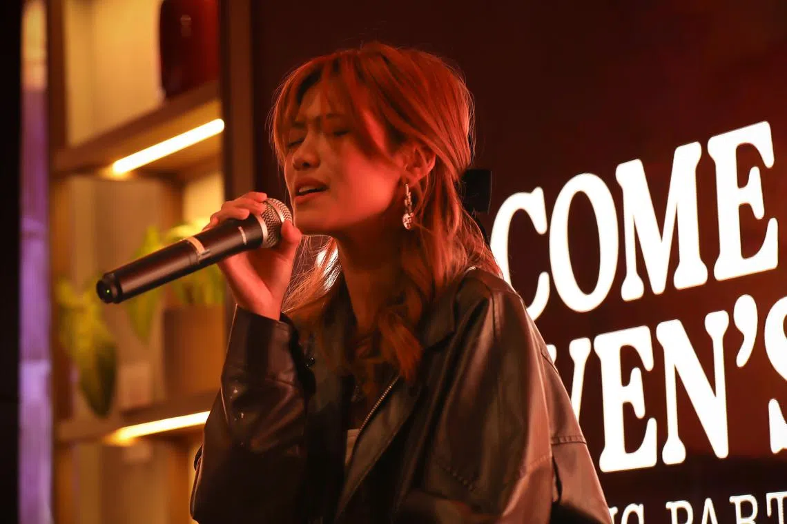 Overcoming depression with her music | The Straits Times