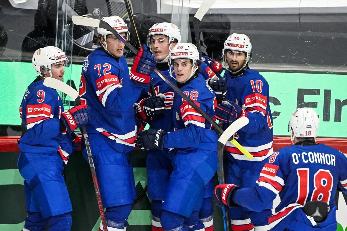 Ice hockey-Versatility key as US chase elusive world gold | The Straits ...