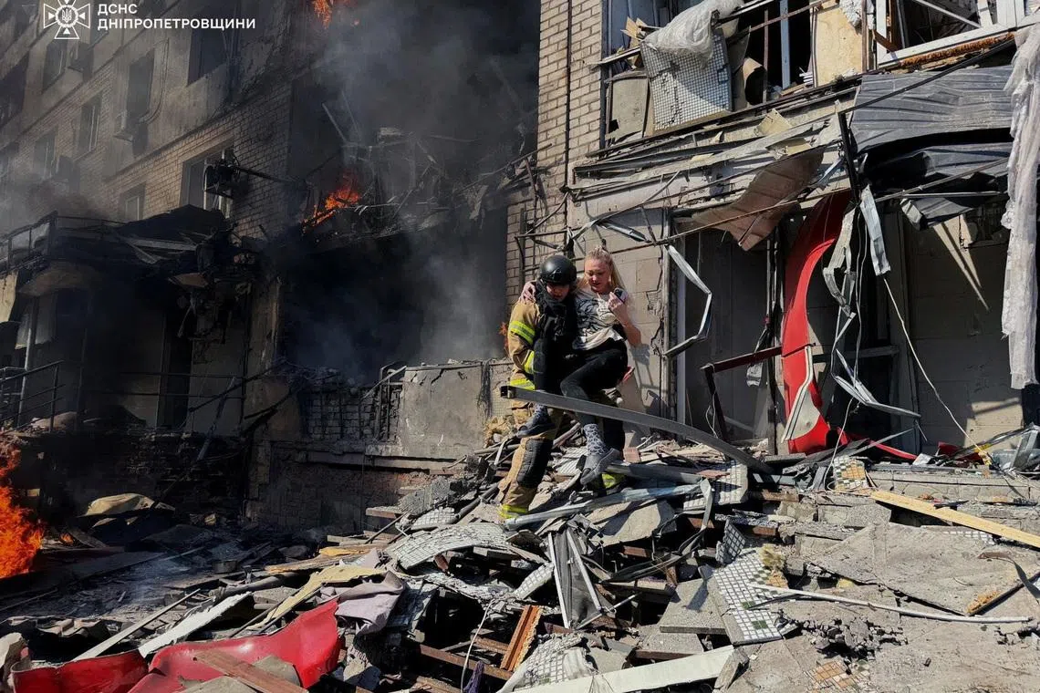 Missile and drone strikes kill eight in Russia and Ukraine | The ...