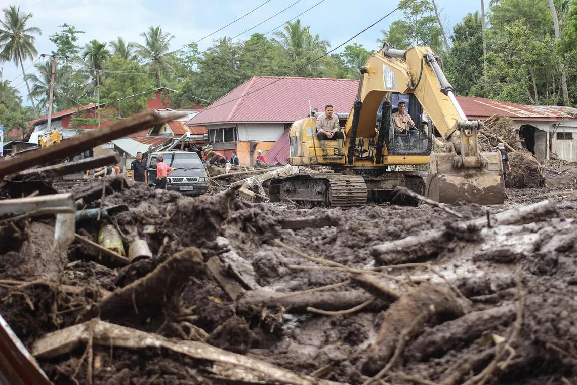 Indonesia flood death toll rises to 57 with 22 missing | The Straits Times