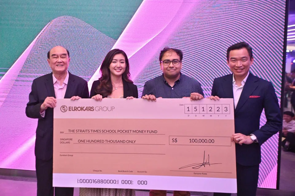 ST School Pocket Money Fund receives $100k donation from Eurokars | The ...