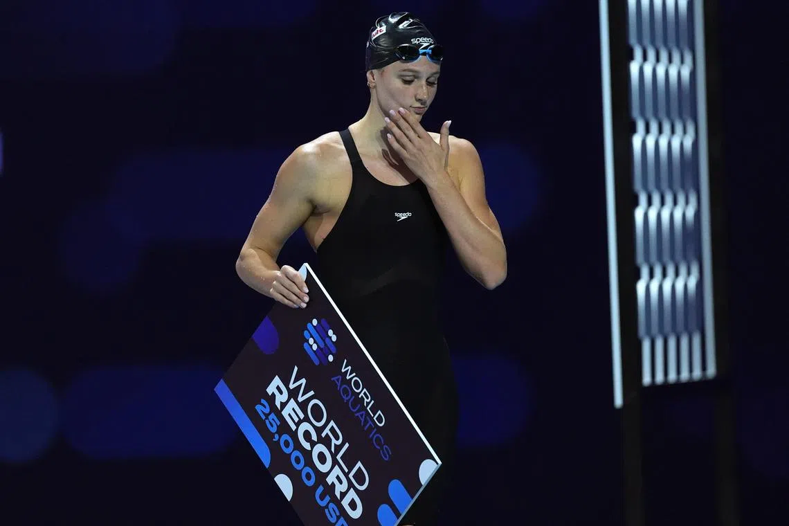 Records tumble as short-course swimming world championships open | The ...