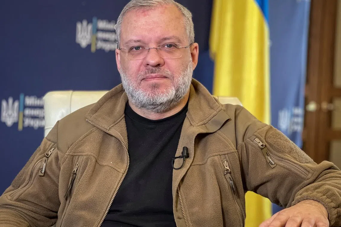 Opposition lawmakers in Ukraine begin push to oust energy minister | The Straits Times