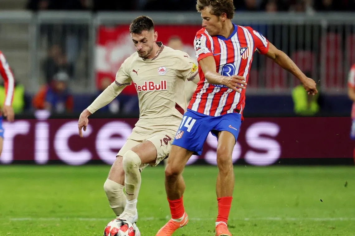Atletico Madrid thrash RB Salzburg 4-1 to reach Champions League last ...