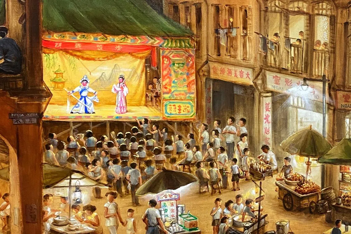 Local artist Yip Yew Chong completes 60m-long painting of S’pore scenes ...