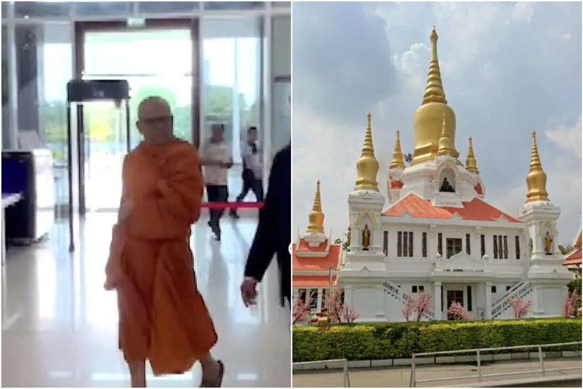 Thai monk with apparent gambling problem arrested over $12m temple ...