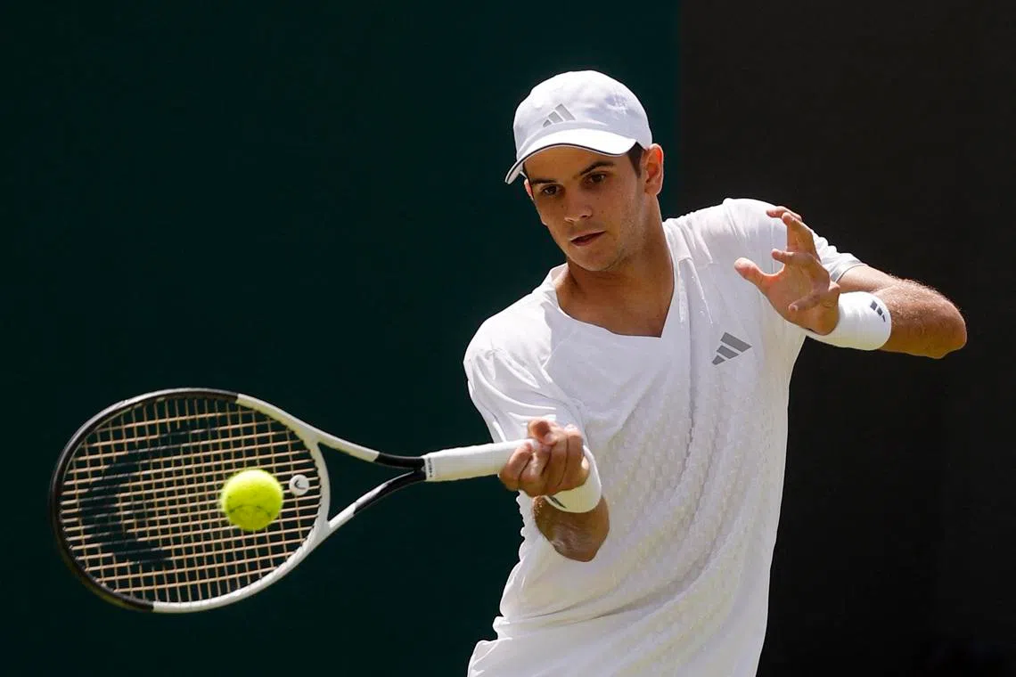With Alcaraz absent, Spanish teenager Jodar impresses on Wimbledon ...