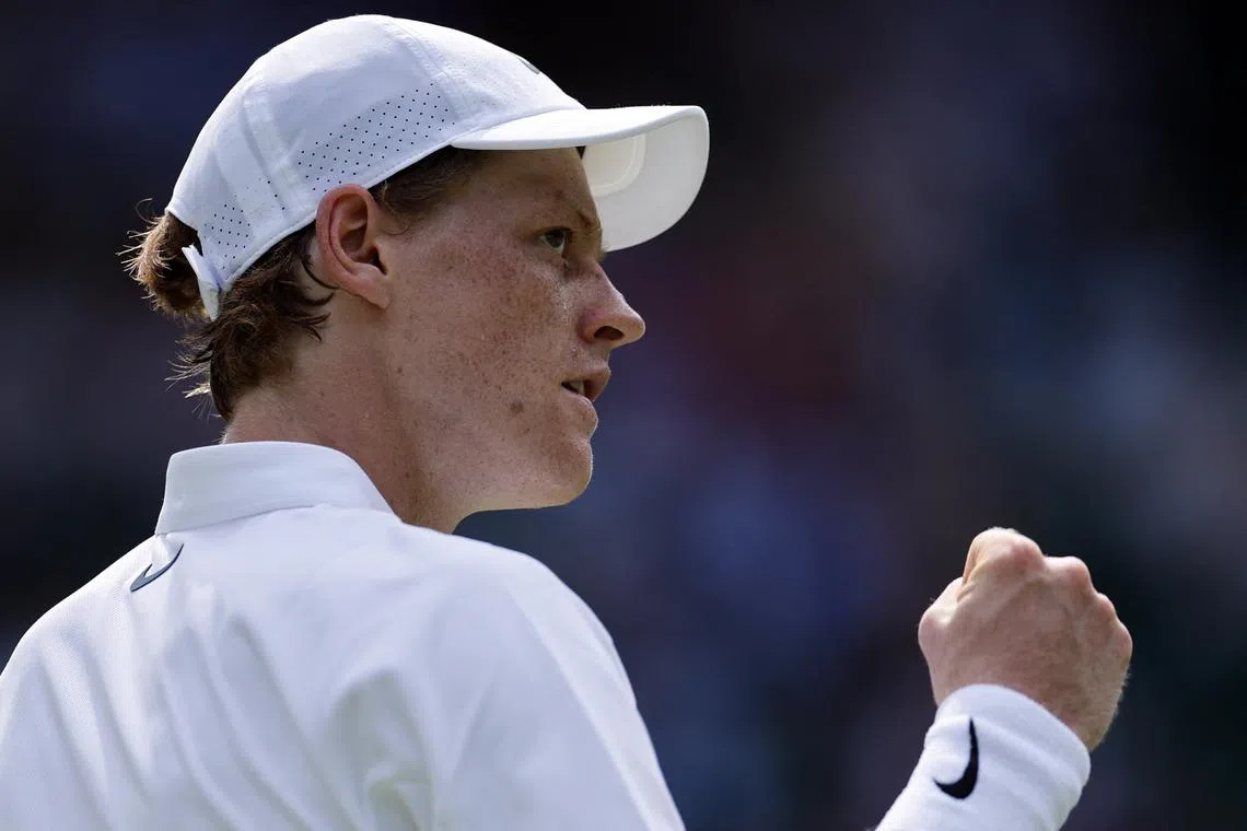 Red-hot Sinner crushes Nardi to reach Wimbledon second round | The ...