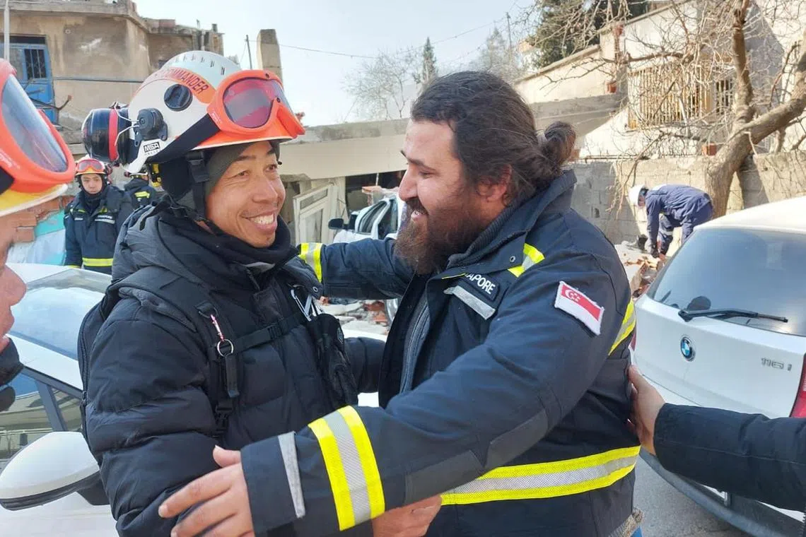 SCDF rescue team in earthquake-hit Turkey to return to Singapore on ...