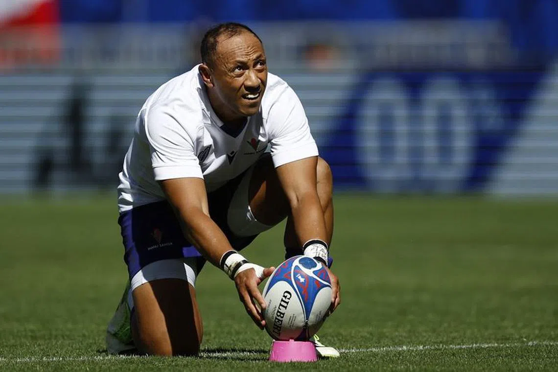 Long road brings Leali'ifano home to Samoa at World Cup | The Straits Times