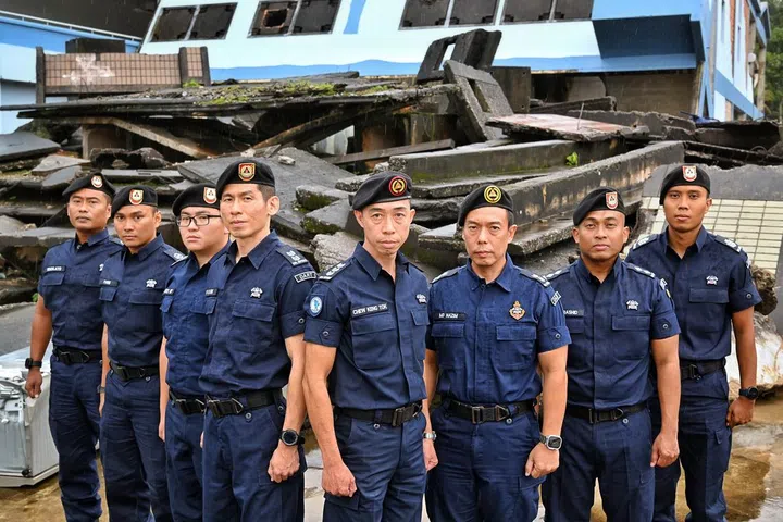 SCDF officer crawled through debris to rescue boy, 12, hidden under ...