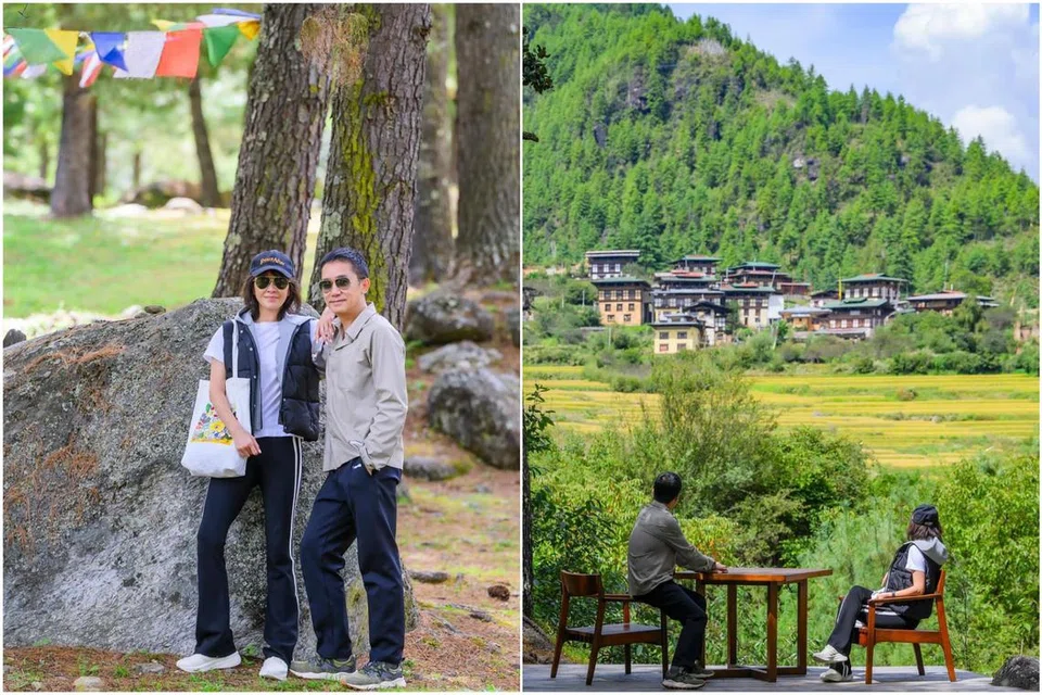Actors Tony Leung and Carina Lau return to wedding destination Bhutan ...