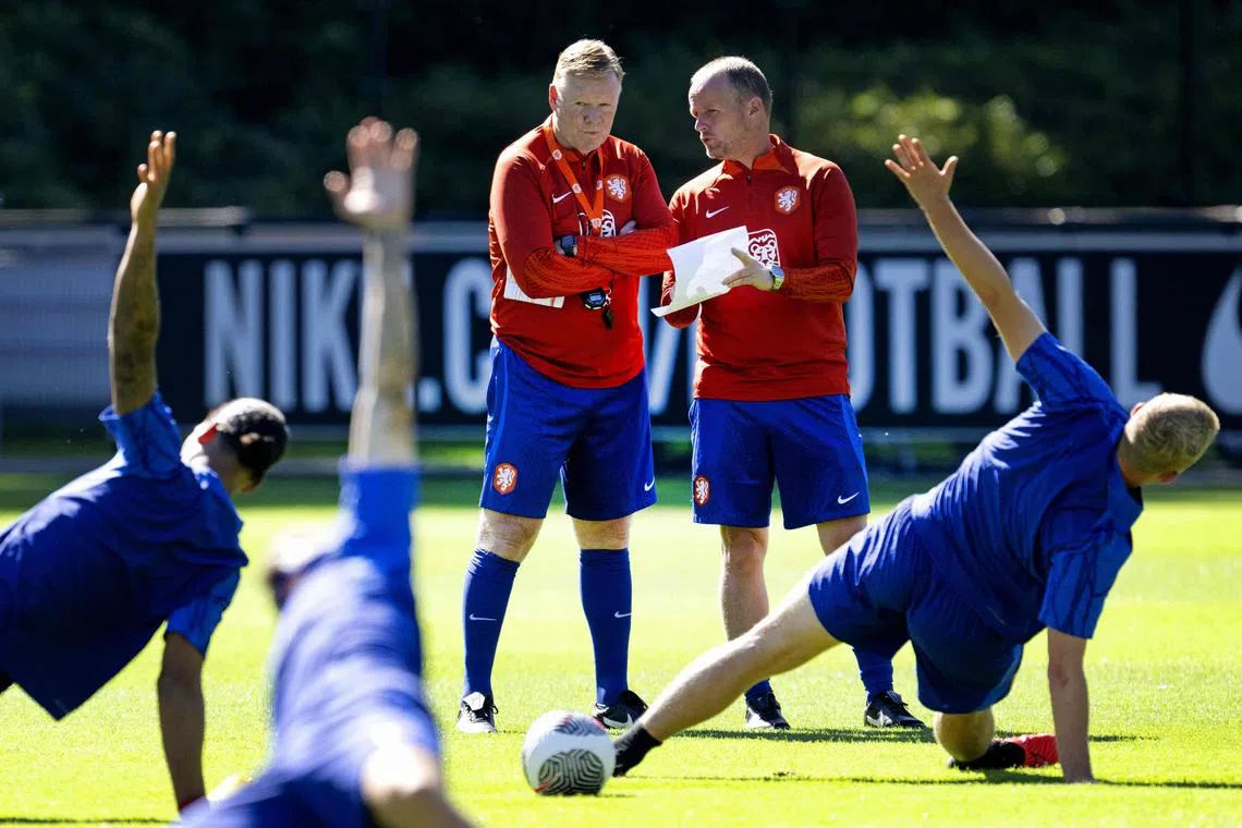 Ronald Koeman wants Dutch team to toughen up before Euro 2024 ...