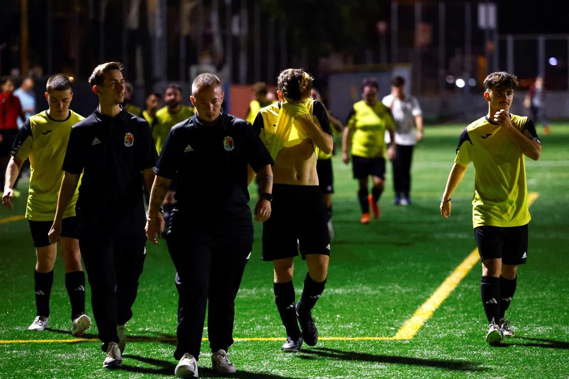 Spain's first transgender soccer team makes debut in regional men's ...