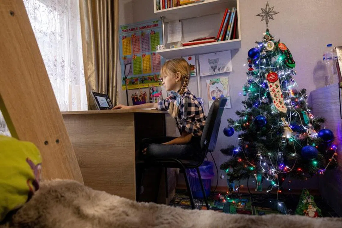 Ukraine's frontline children yearn for return to classroom | The ...