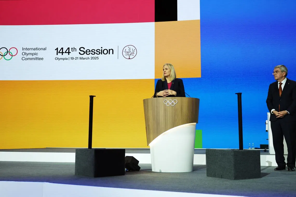 Breakdown of votes for IOC presidential election | The Straits Times