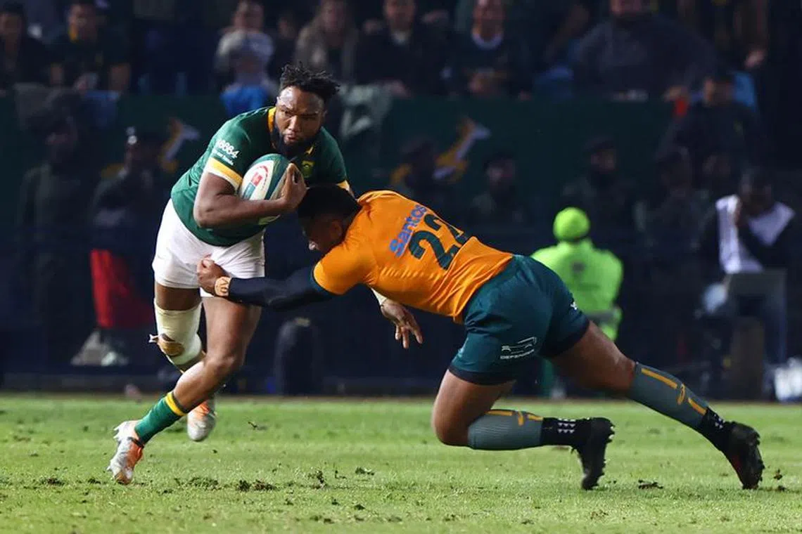 Springboks draft in centre Am as replacement for Mapimpi | The Straits ...
