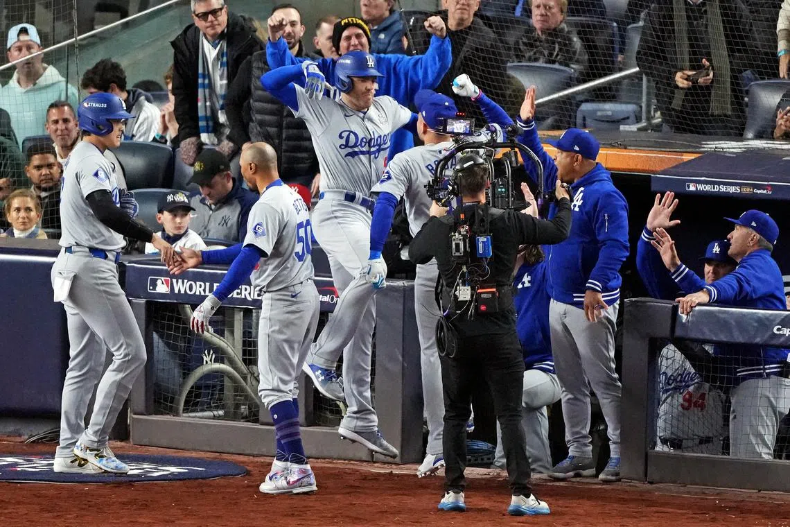 Dodgers take 3-0 World Series lead, Freeman keeps home run streak alive ...