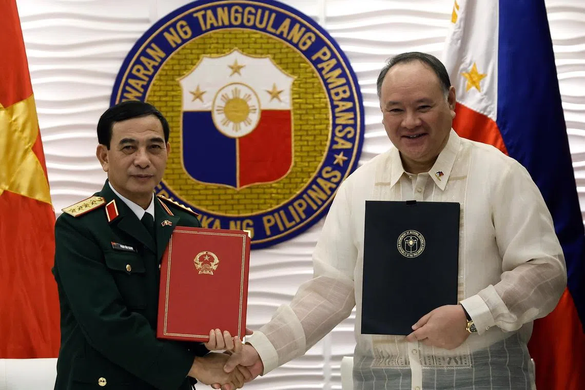 Philippines, Vietnam boost military ties amid South China Sea tensions | The Straits Times