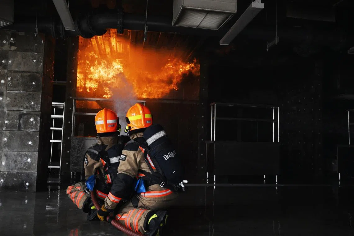 New facilities let SCDF officers train in highly realistic emergency ...