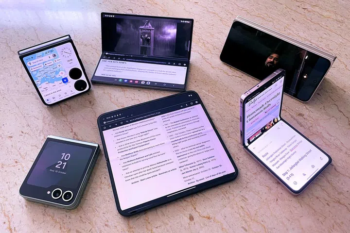 Fold them or flip them, smartphones with bendable displays are here to ...