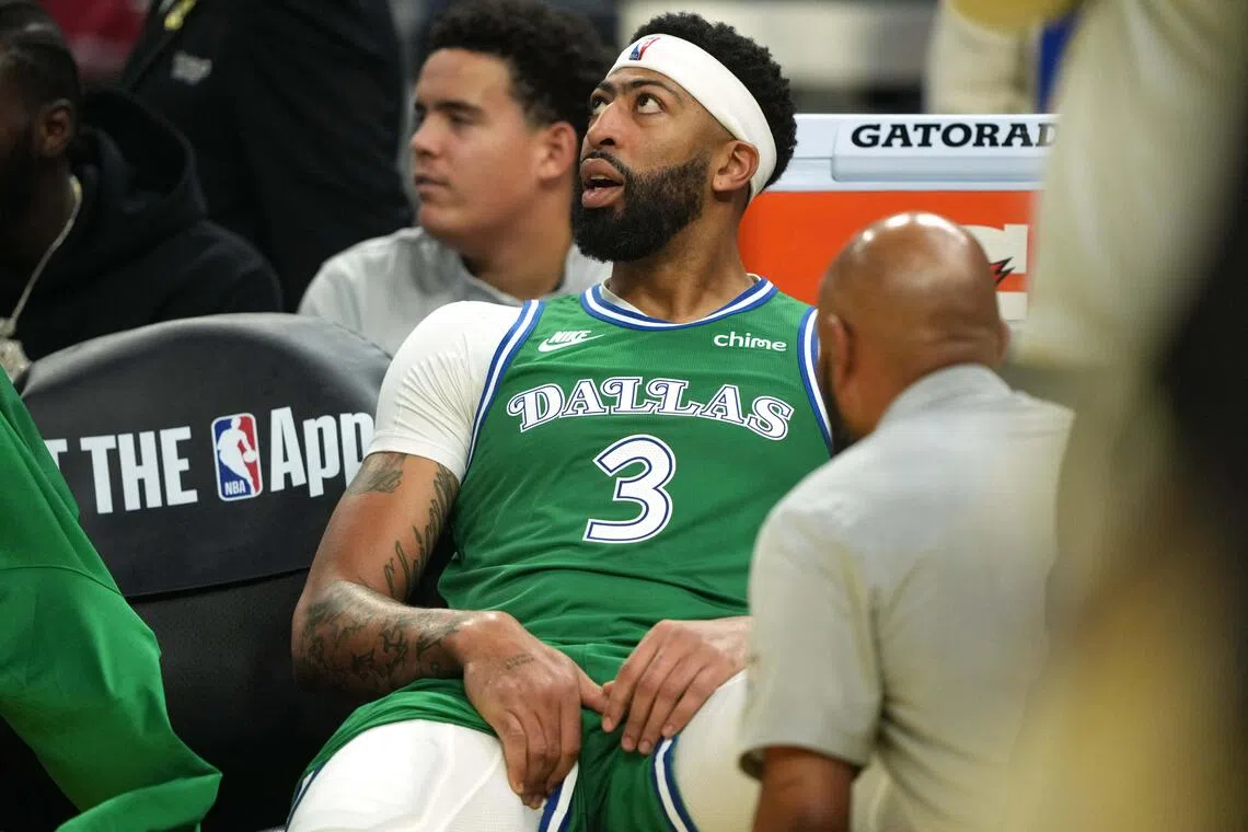 Anthony Davis ailing as Dallas Mavericks visit Sacramento Kings | The ...