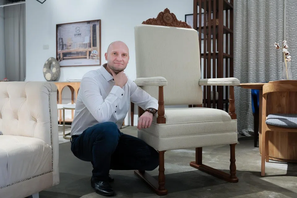 Singapore furniture company Other Furniture makes armchairs fit for a ...