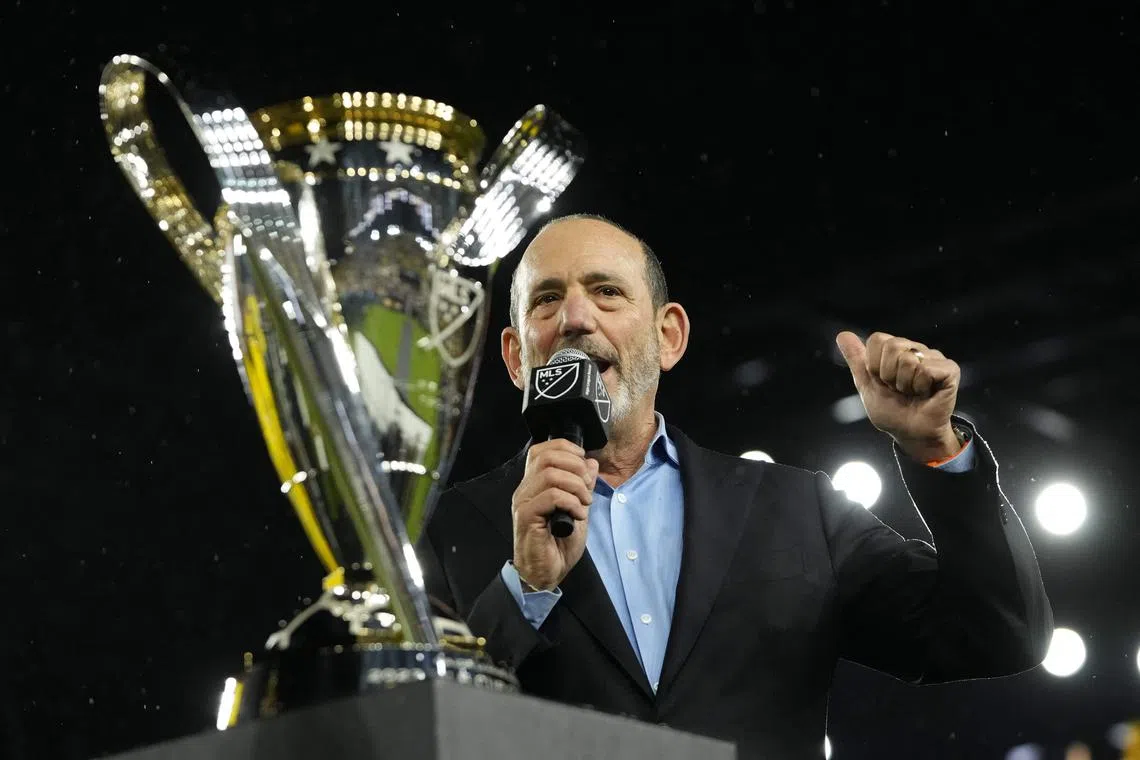 MLS commissioner Garber's contract extended through 2027 | The Straits ...