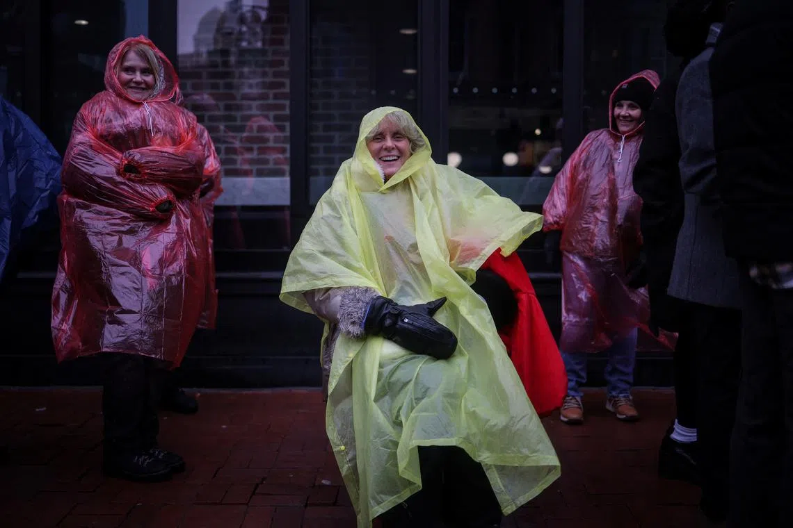 ‘We’re back. I’m excited’: Portraits of the crowd at Trump’s ...