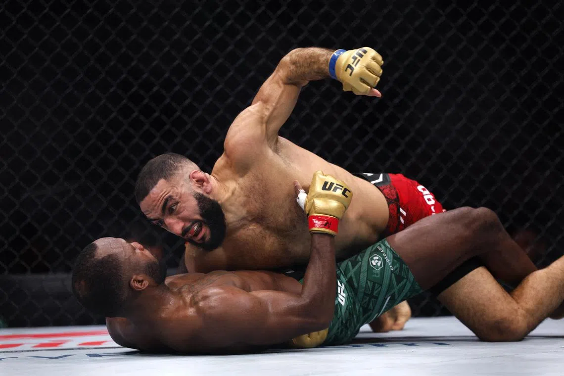 US mixed martial arts fighter Belal Muhammad beats Leon Edwards to win ...