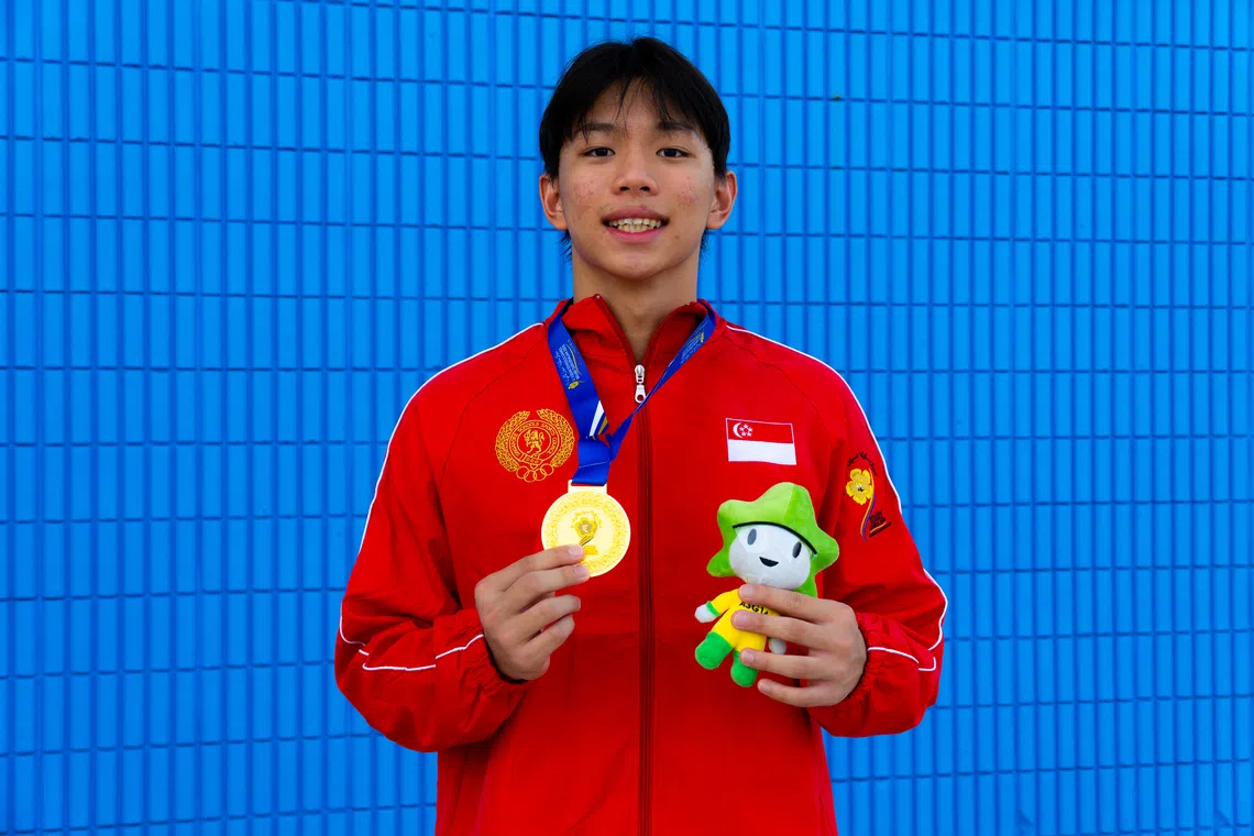 S’pore shot putter Anson Loh eyes more success after Asean School Games ...