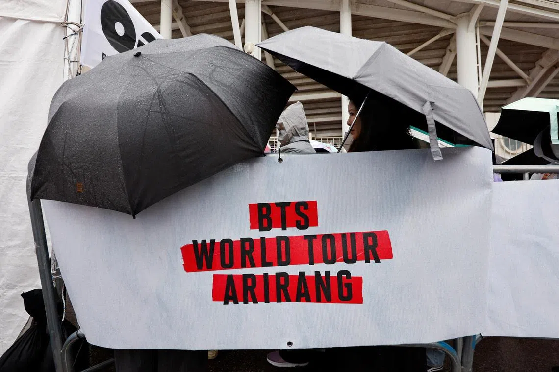 BTS tickets for S’pore concerts up for resale at five times the price ...