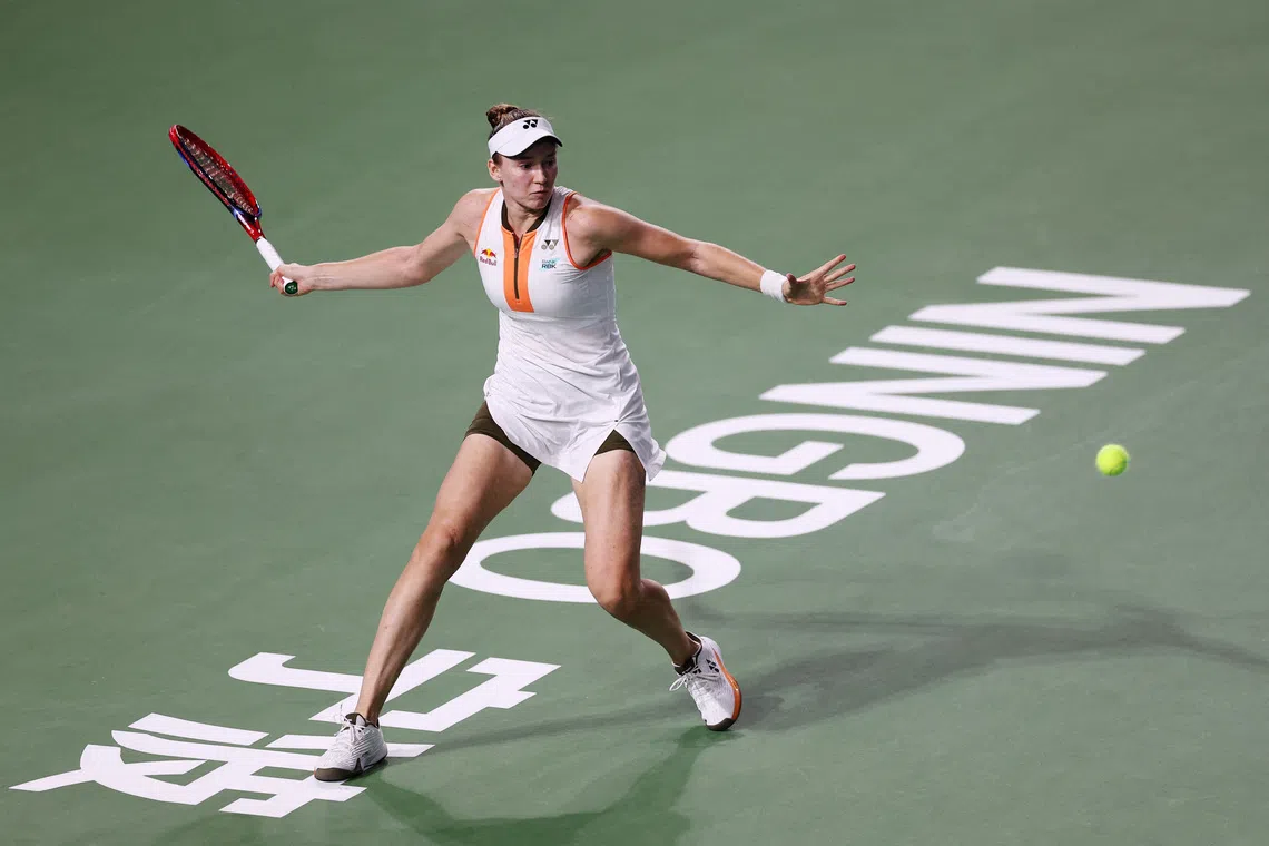 Rybakina dispatches Paolini to reach Ningbo final and boost WTA Finals ...