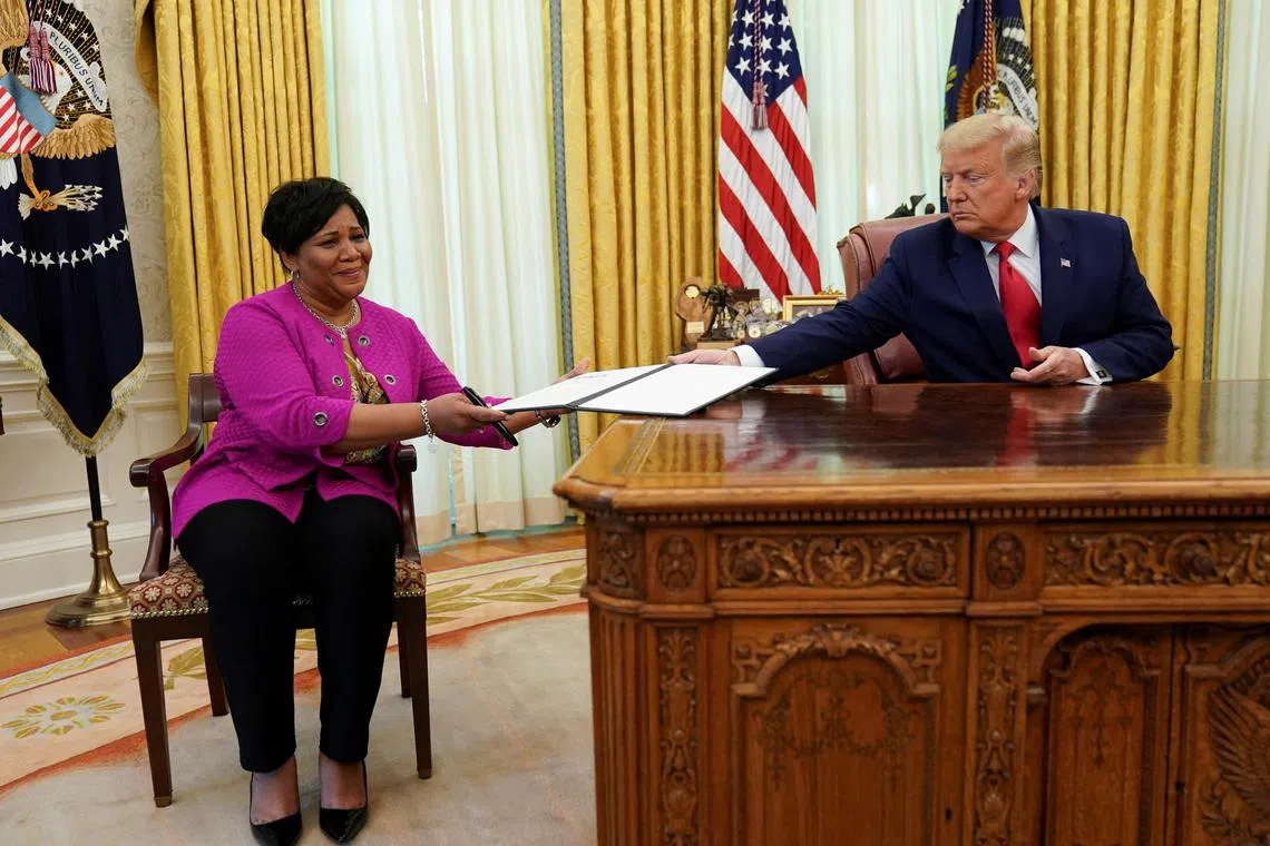 Trump announces ‘pardon czar’ at Black History Month event, while White ...