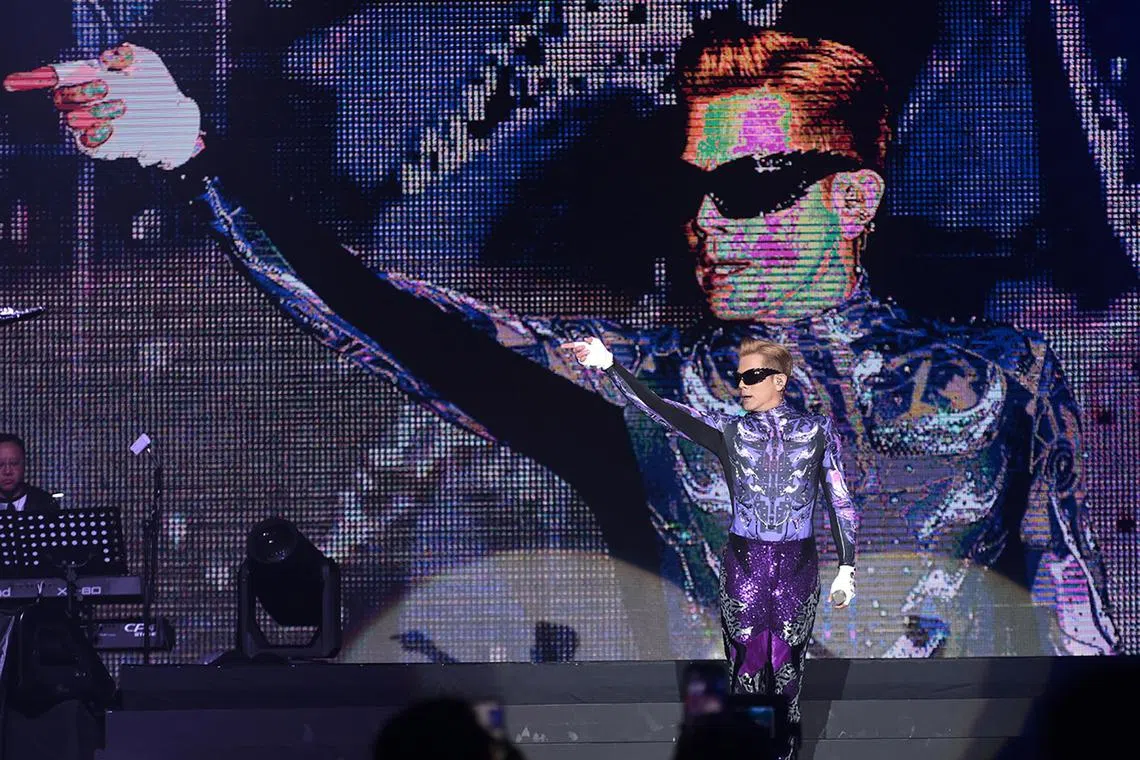 Concert review: Aaron Kwok is Cantopop’s Peter Pan | The Straits Times