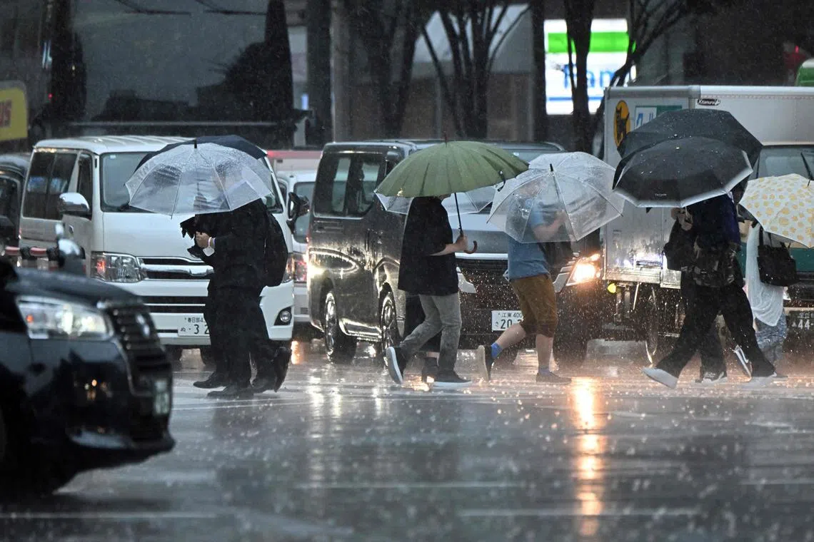 Typhoon Yun-yeung expected to make landfall in Japan on Friday | The Straits Times