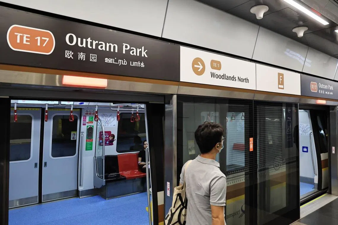 MRT services on TEL back to normal after signal fault resolved | The ...