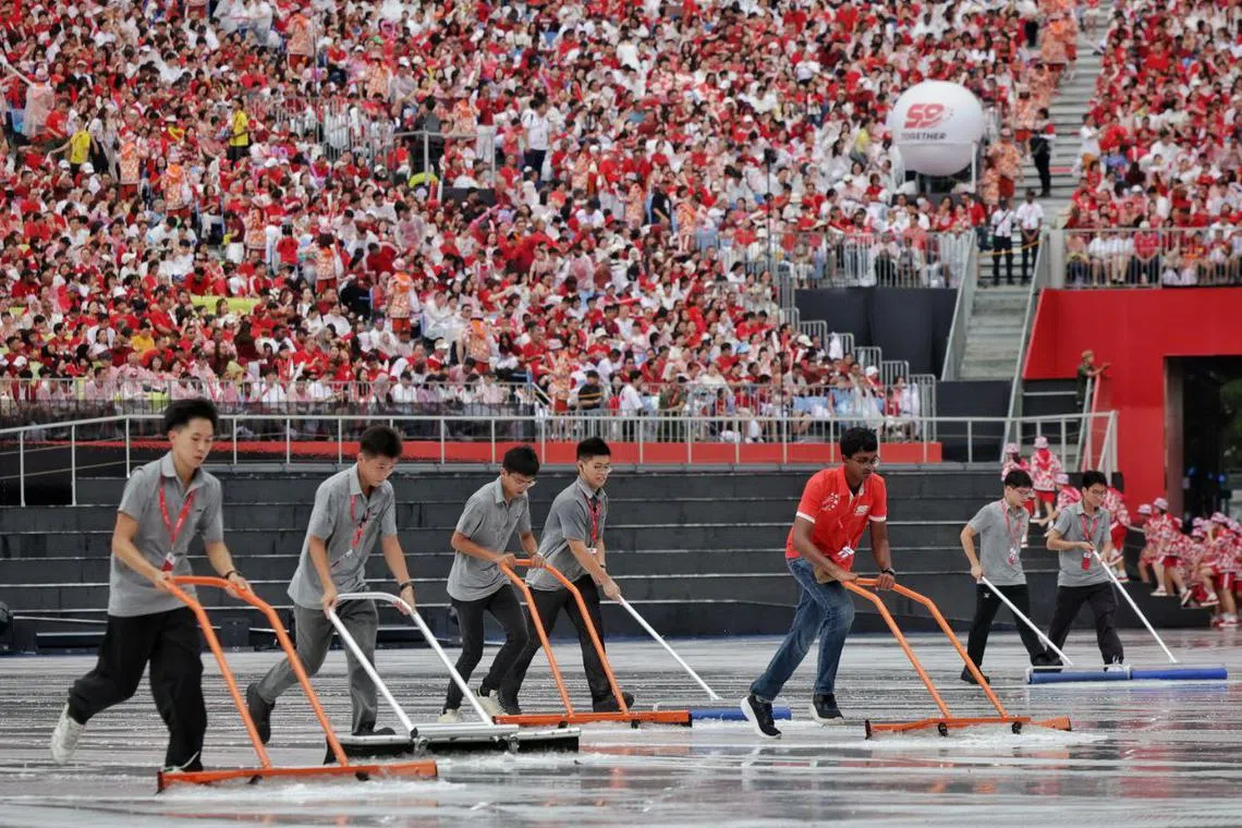 NDP celebrations kick off at the Padang despite earlier downpour | The ...
