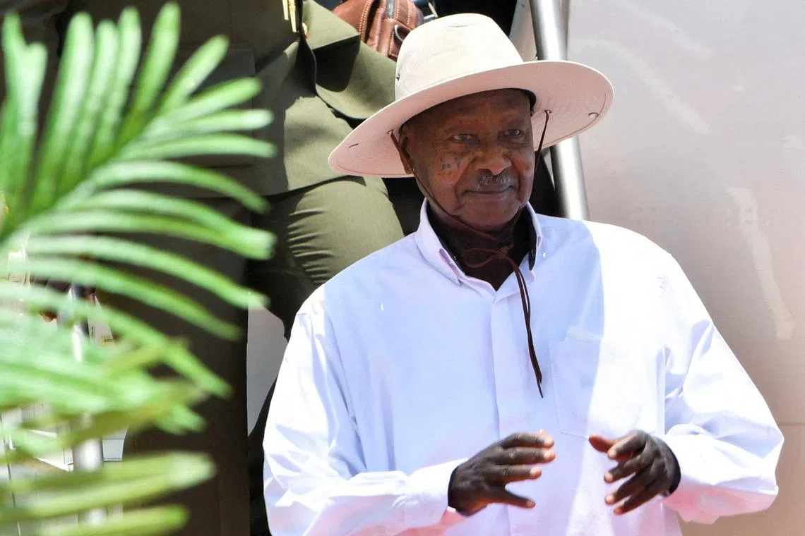 Uganda's Museveni arrives in South Sudan amid political crisis | The ...