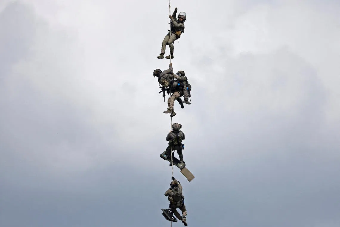 Elite French tactical unit hopes for peaceful Paris Games | The Straits ...