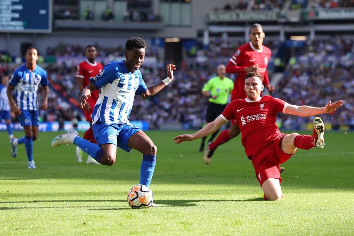 Dunk delivers as Brighton fight back to draw with Liverpool | The ...